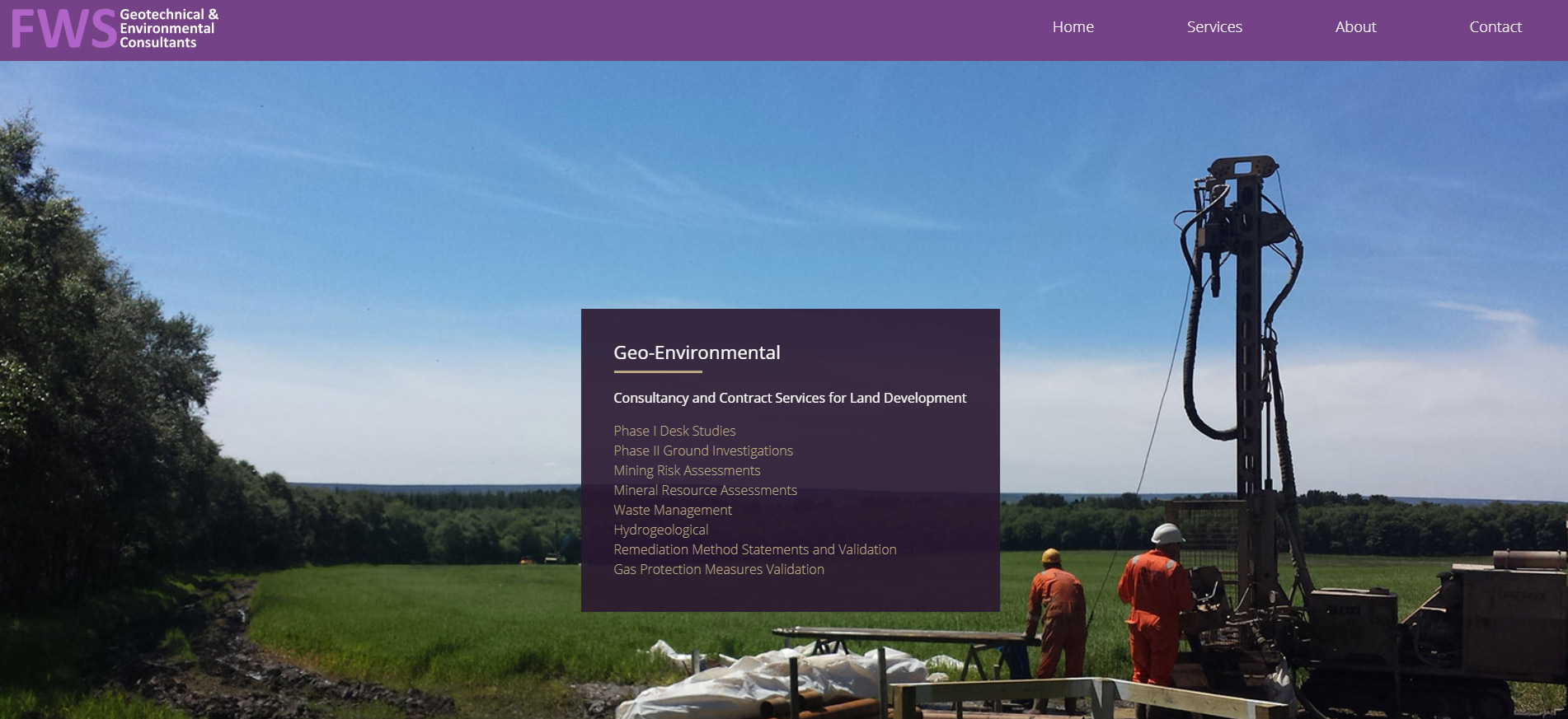 Homepage - FWS Consultants